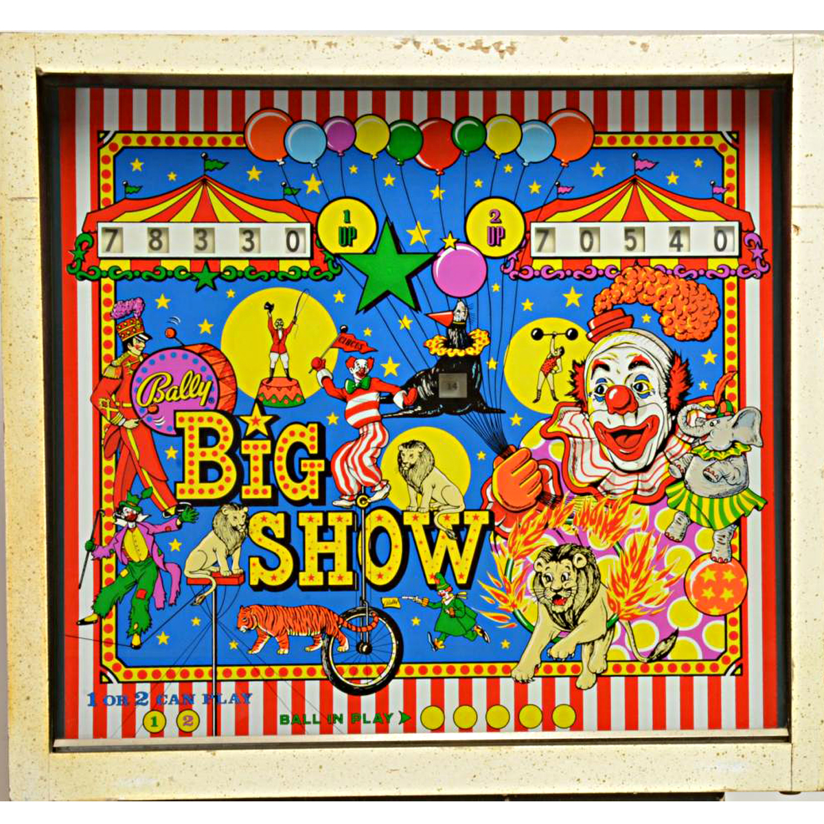 Big Show Pinball Machine - Elite Home Gamerooms