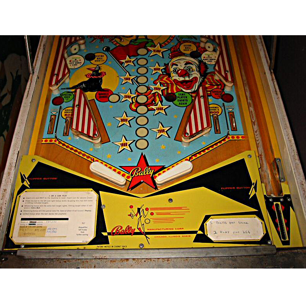 Big Show Pinball Machine - Elite Home Gamerooms
