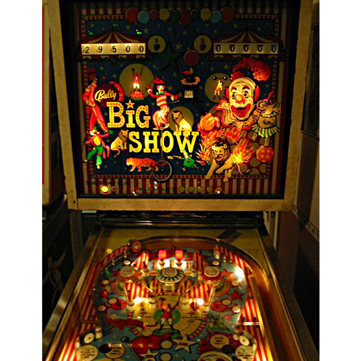 Big Show Pinball Machine - Elite Home Gamerooms