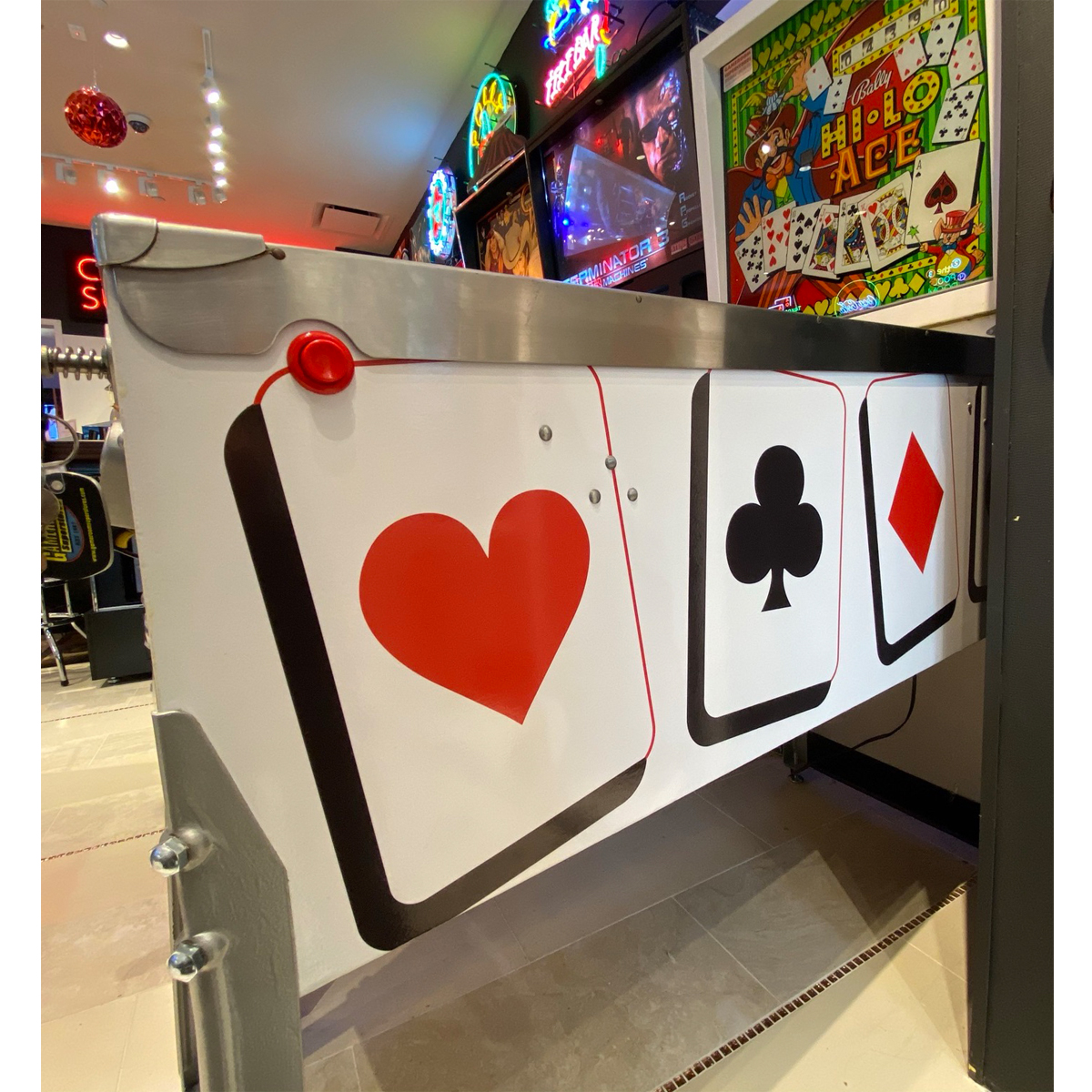 Hi-Lo Ace Pinball Machine - Elite Home Gamerooms