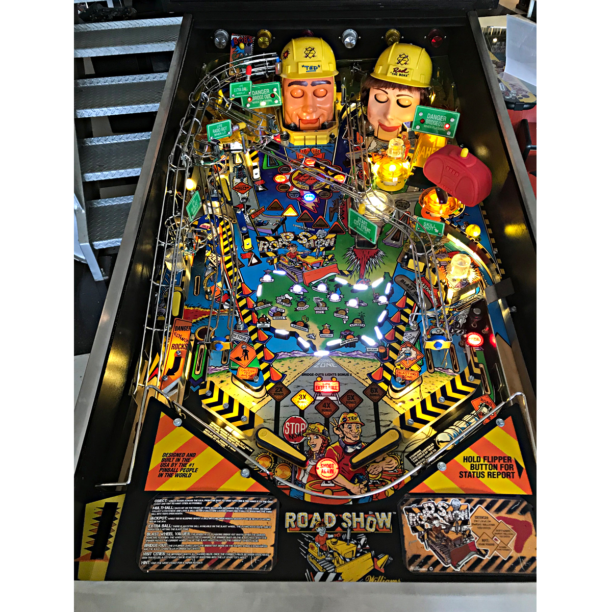 Road Show Pinball Machine - Elite Home Gamerooms