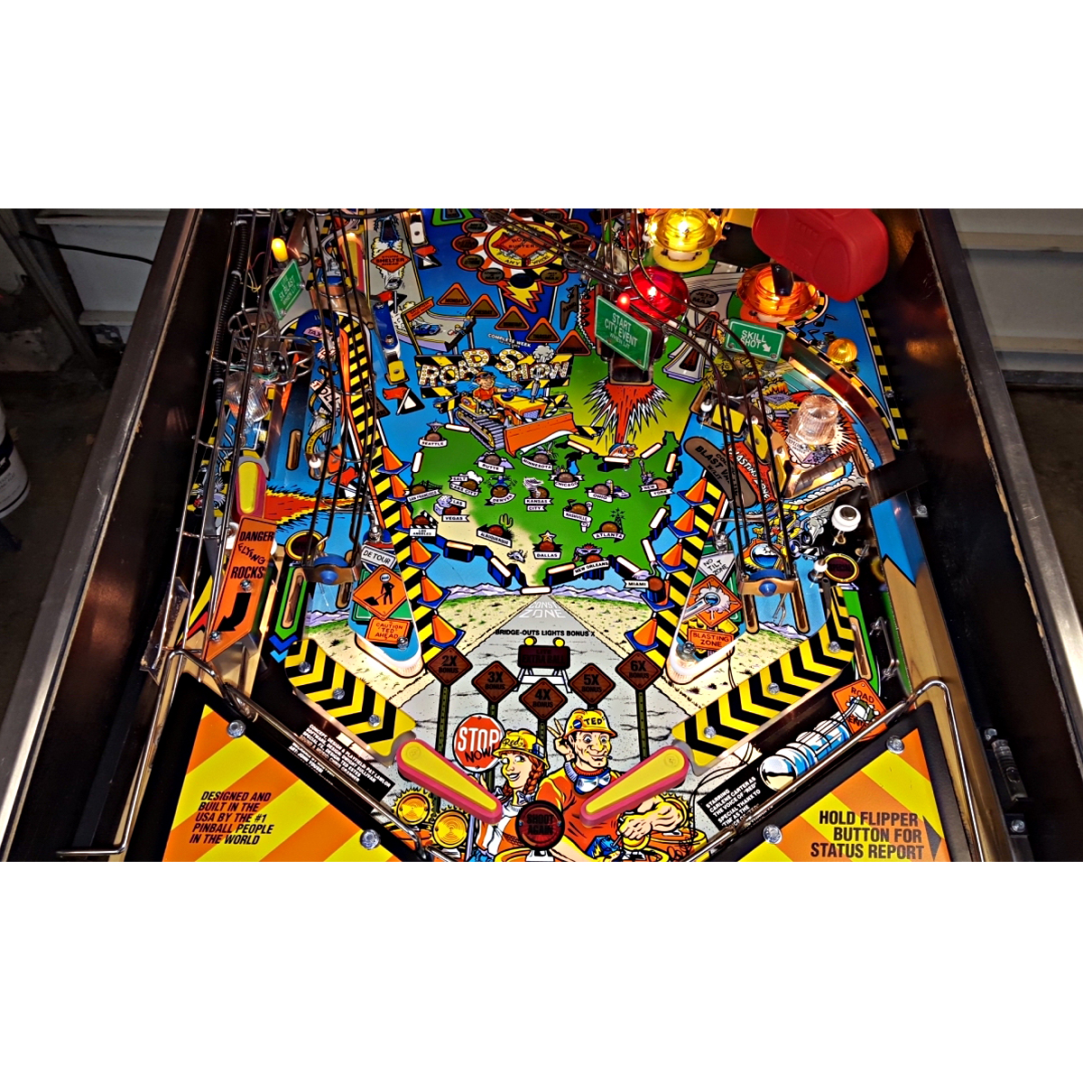 Road Show Pinball Machine - Elite Home Gamerooms
