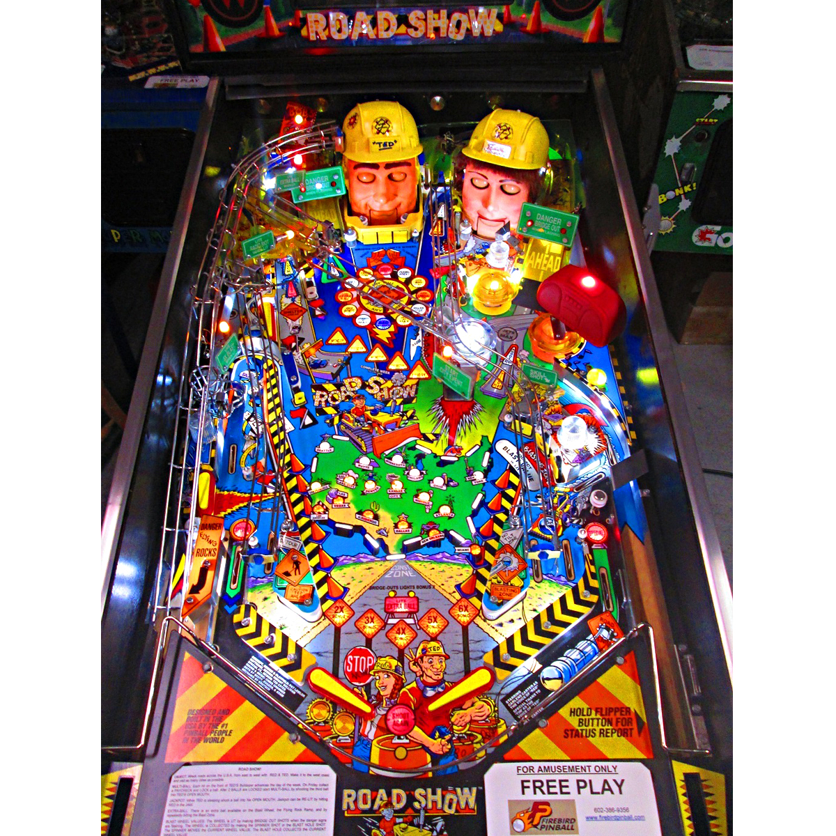 Road Show Pinball Machine - Elite Home Gamerooms