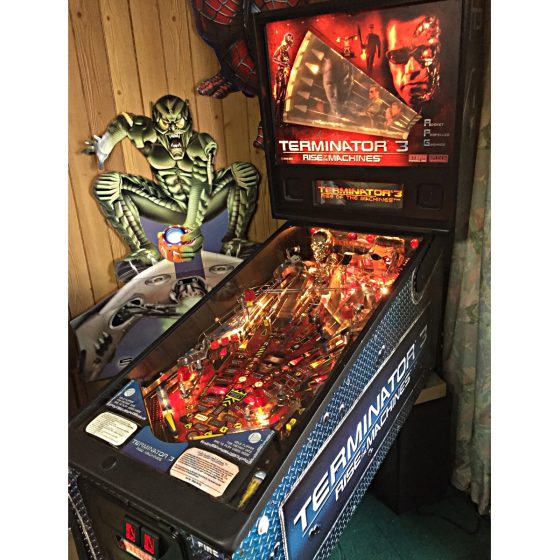 Terminator 3: Rise of the Machines Pinball Machine - Elite Home Gamerooms