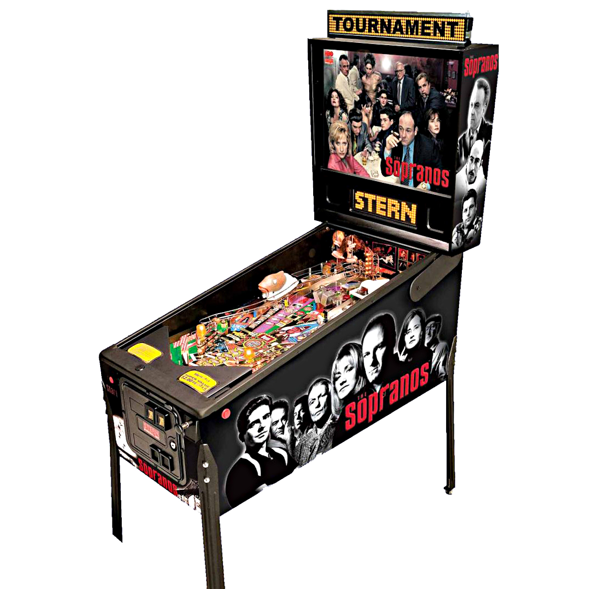 Sopranos Pinball Machine - Elite Home Gamerooms | Order Now!