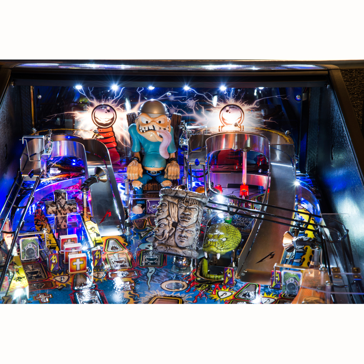 Metallica Pro Pinball Machine - Elite Home Gamerooms