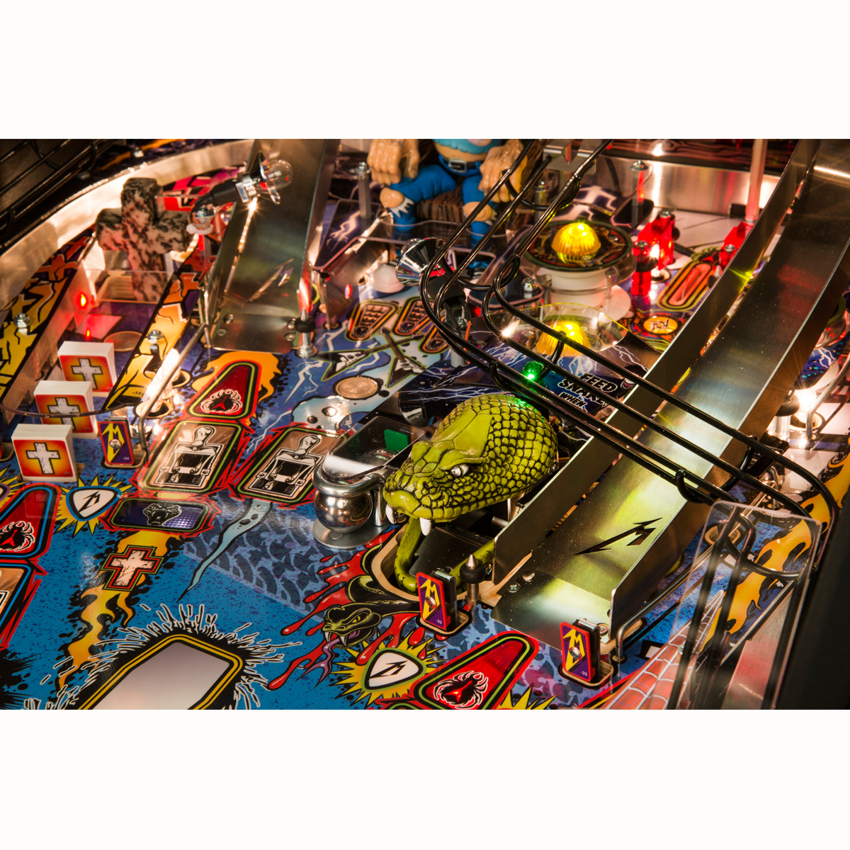 Metallica Pro Pinball Machine - Elite Home Gamerooms