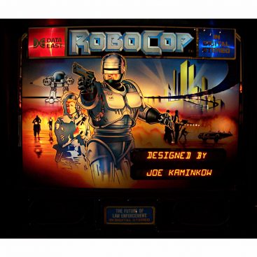 Robocop Pinball Machine - Elite Home Gamerooms