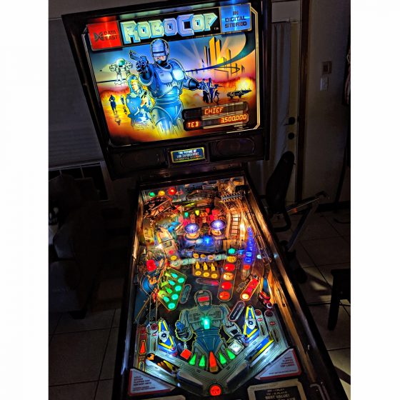 Robocop Pinball Machine - Elite Home Gamerooms