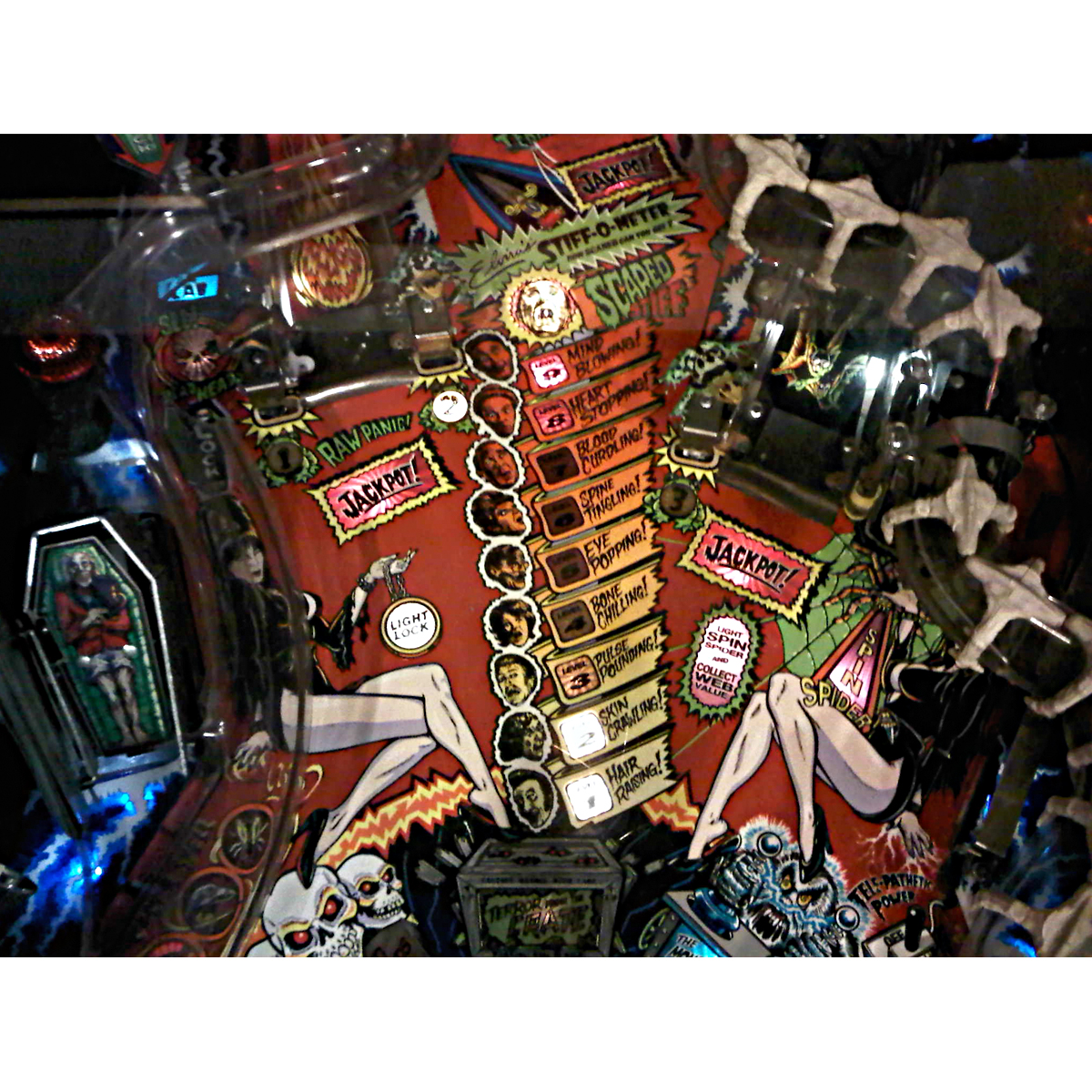 Scared Stiff Pinball Machine - Elite Home Gamerooms