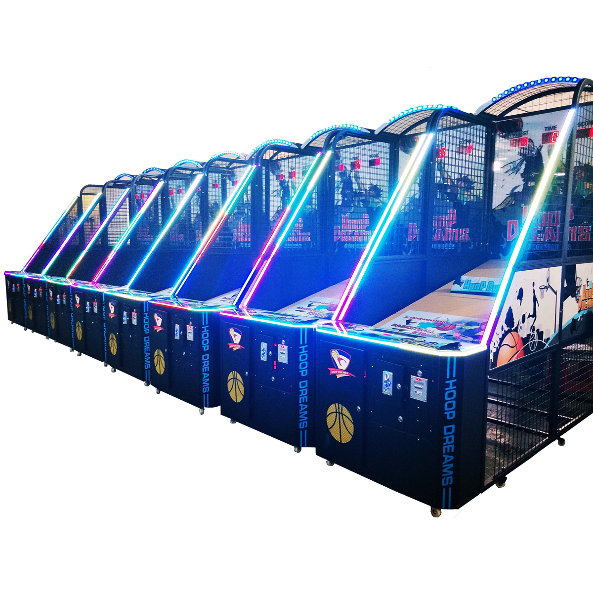 Hoop Dreams Deluxe Basketball Arcade - Elite Home Gamerooms