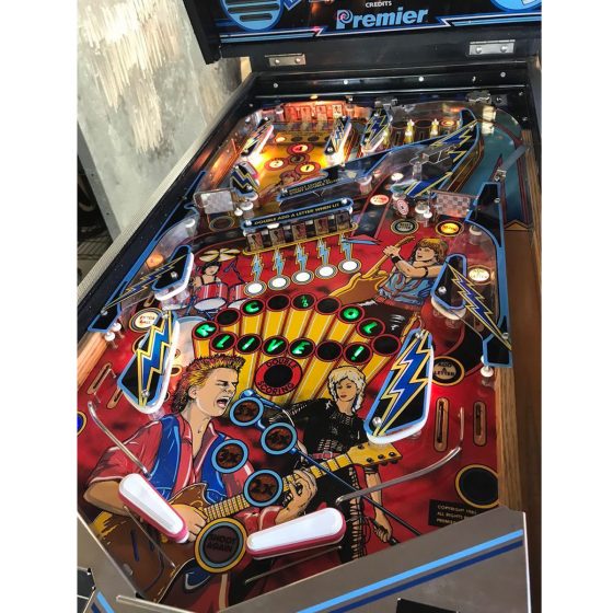 Rock Pinball Machine by Gottlieb - Elite Home Gamerooms