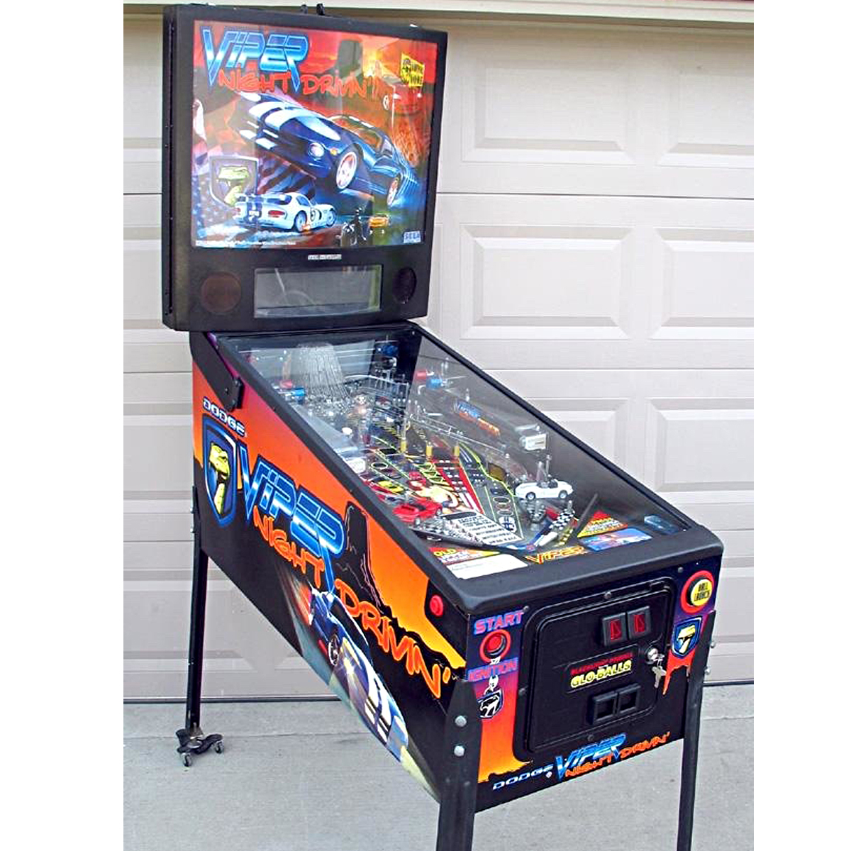 Viper Night Drivin' Pinball Machine - Elite Home Gamerooms