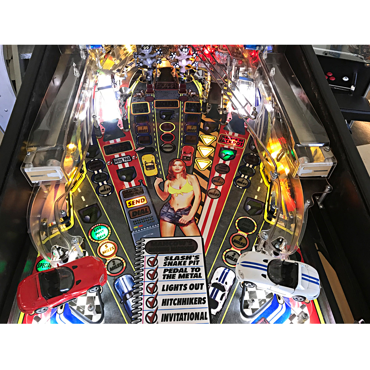 Viper Night Drivin' Pinball Machine - Elite Home Gamerooms