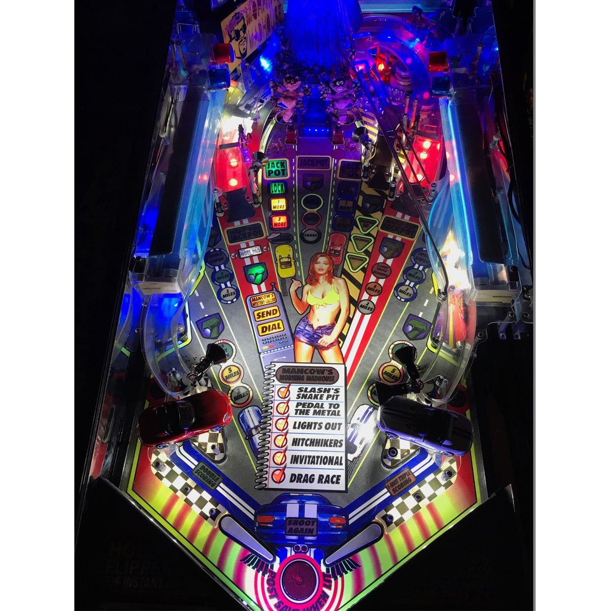 Viper Night Drivin' Pinball Machine - Elite Home Gamerooms