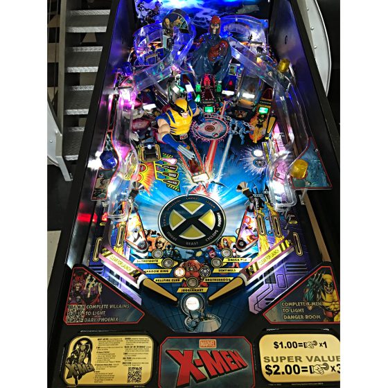 X-Men Pro Pinball Machine - Elite Home Gamerooms