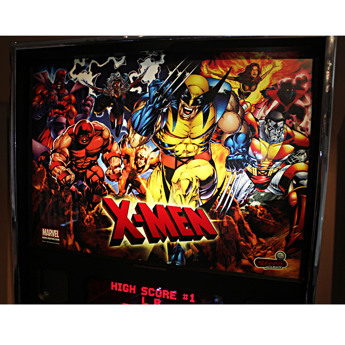 X-Men Pro Pinball Machine - Elite Home Gamerooms