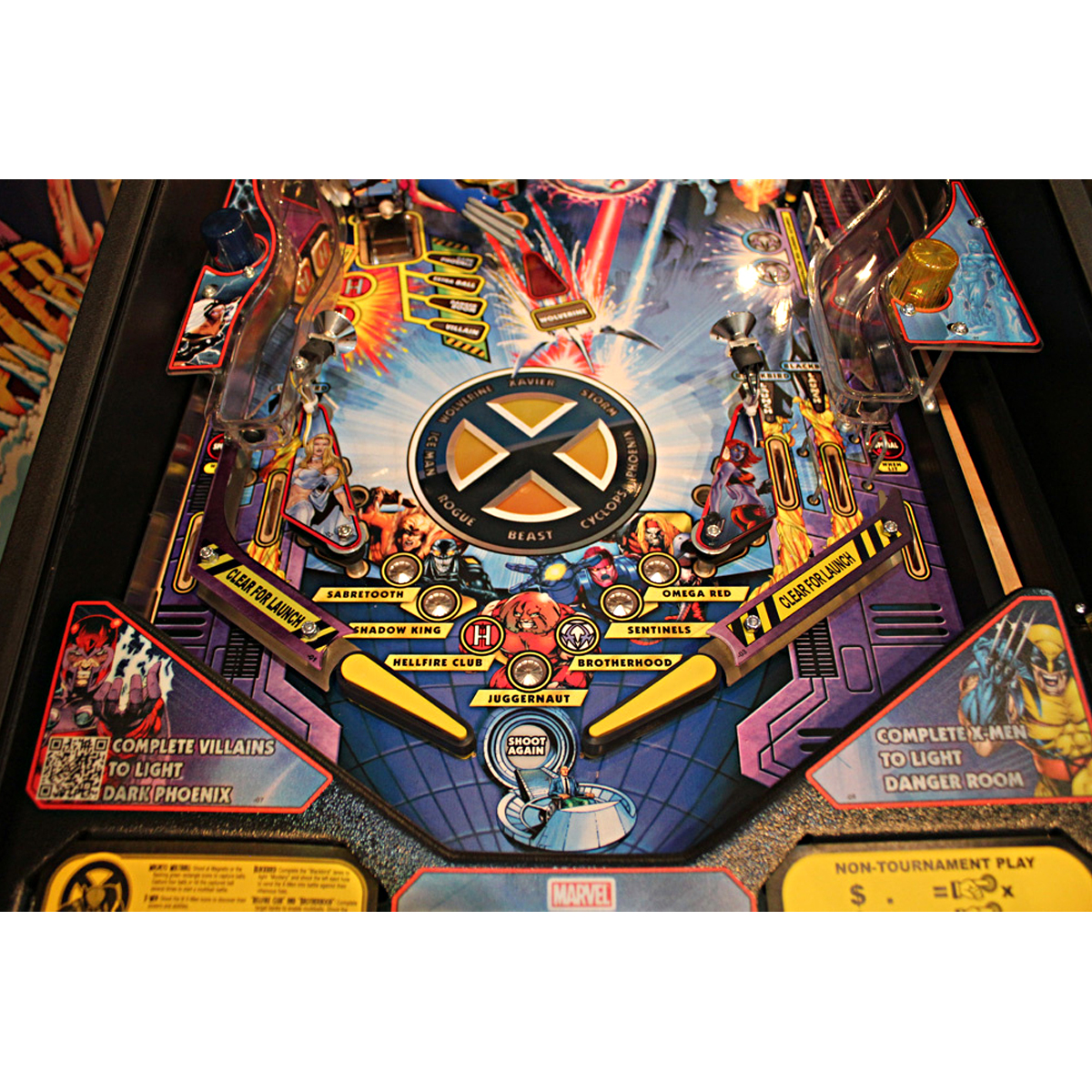 X-Men Pro Pinball Machine - Elite Home Gamerooms