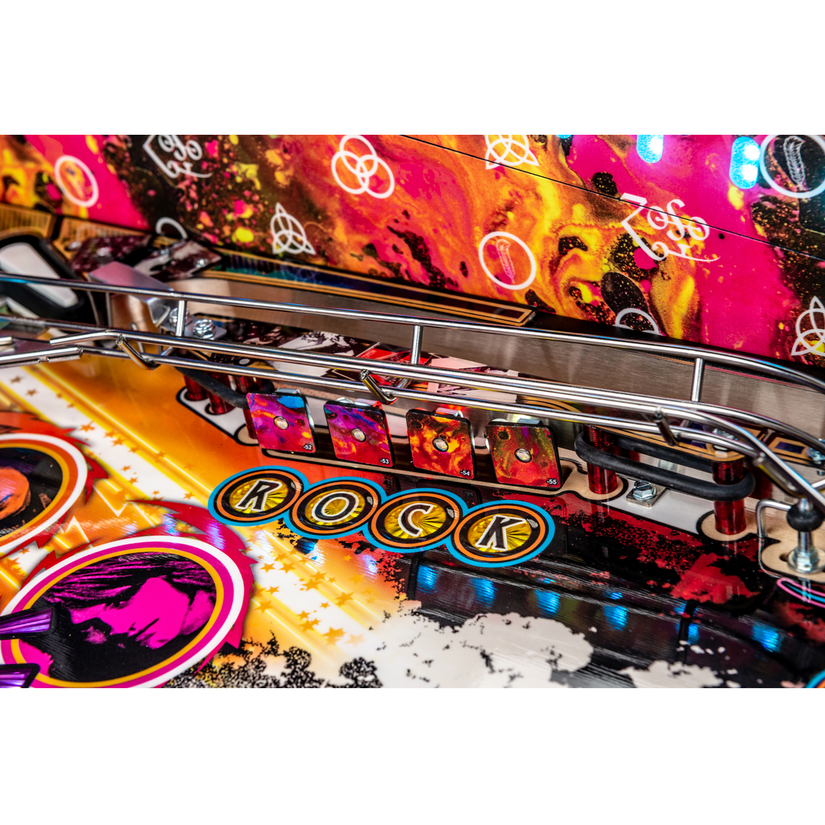 Led Zeppelin Premium Pinball Machine - Elite Home Gamerooms