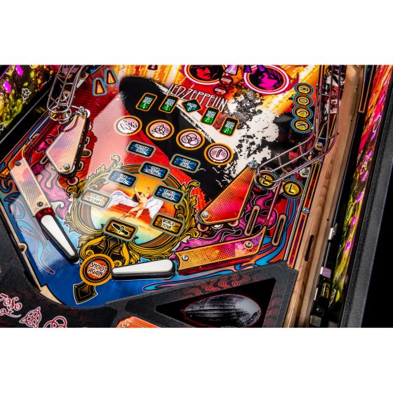 Led Zeppelin Premium Pinball Machine - Elite Home Gamerooms