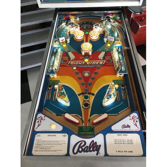 Night Rider Pinball Machine - Elite Home Gamerooms