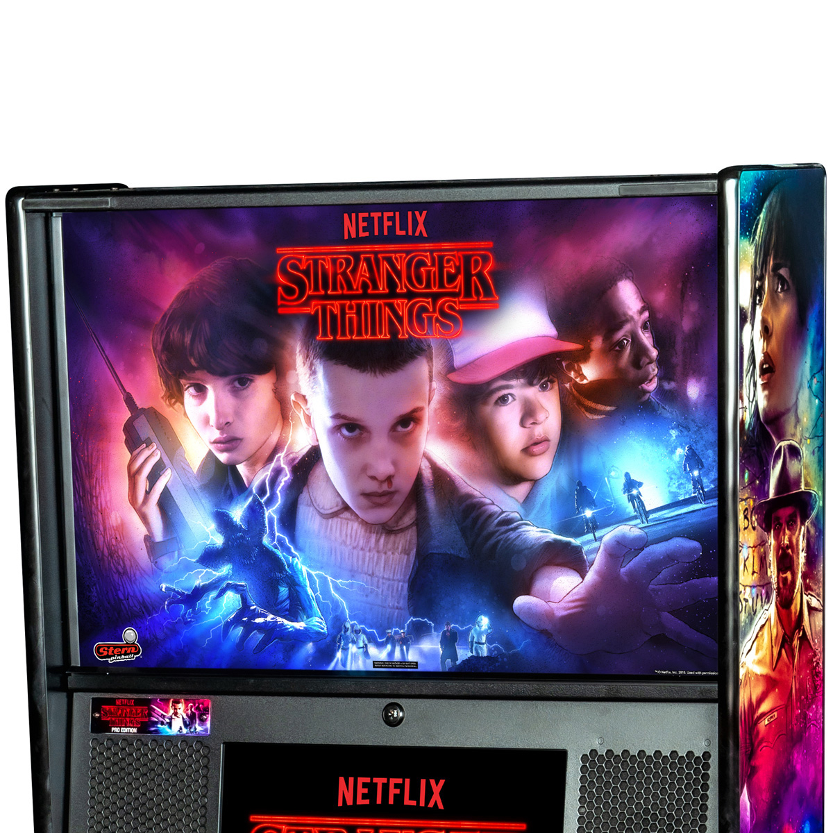 Stranger Things Pro Pinball Machine - Elite Home Gamerooms