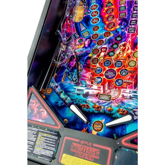Stranger Things Pro Pinball Machine - Elite Home Gamerooms