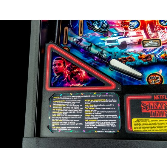 Stranger Things Pro Pinball Machine - Elite Home Gamerooms