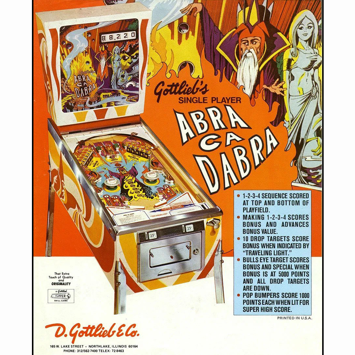 Abra Ca Dabra Pinball Machine - Elite Home Gamerooms | Order Now!