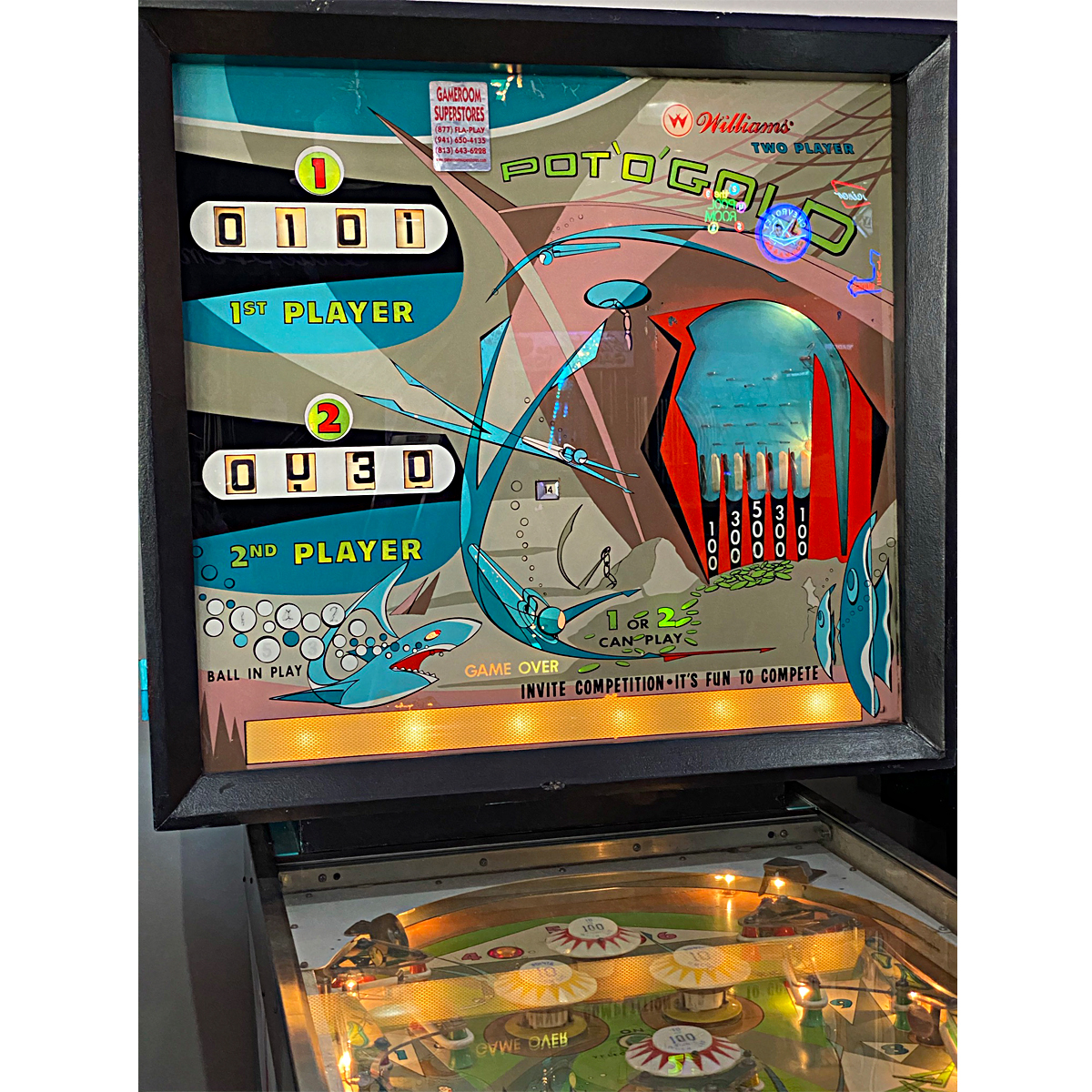 Pot 'O' Gold Pinball Machine - Elite Home Gamerooms | Order Now!