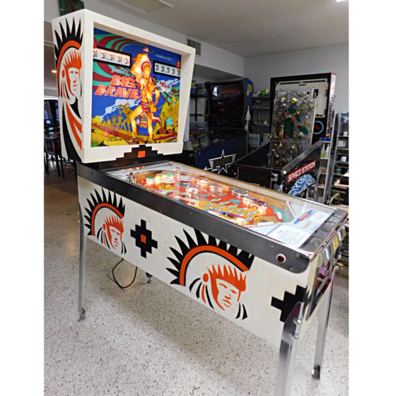 Big Brave Pinball Machine - Elite Home Gamerooms | Order Now!