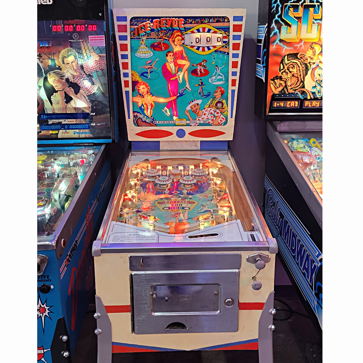 Ice Revue Pinball Machine - Elite Home Gamerooms | Order Now!