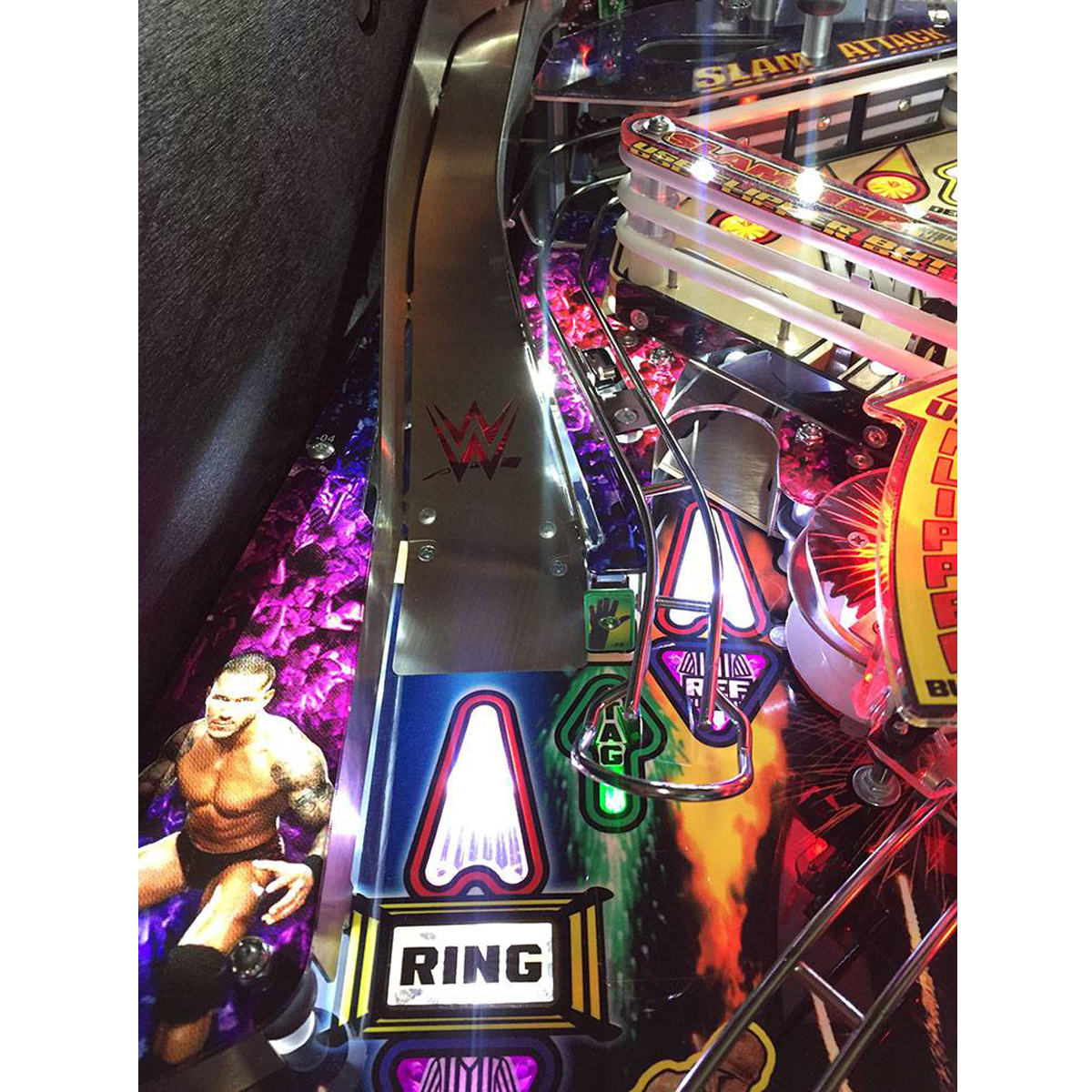 WWE Legends of Wrestlemania Pro Pinball Machine - Elite Home Gamerooms