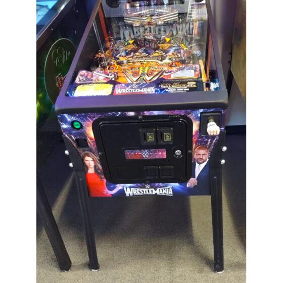WWE Legends of Wrestlemania Pro Pinball Machine - Elite Home Gamerooms