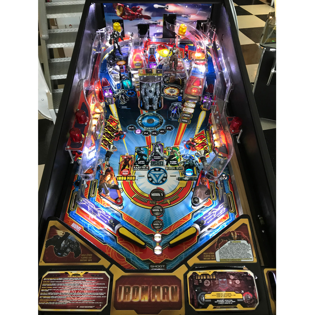 Iron Man Pinball Machine - Elite Home Gamerooms | Order Now!