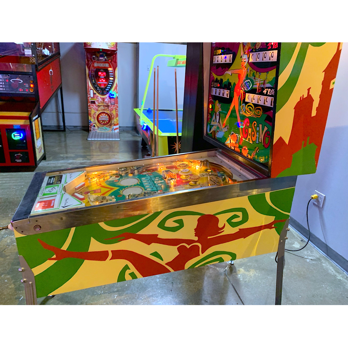 Casino Pinball Machine - Elite Home Gamerooms | Order Now!
