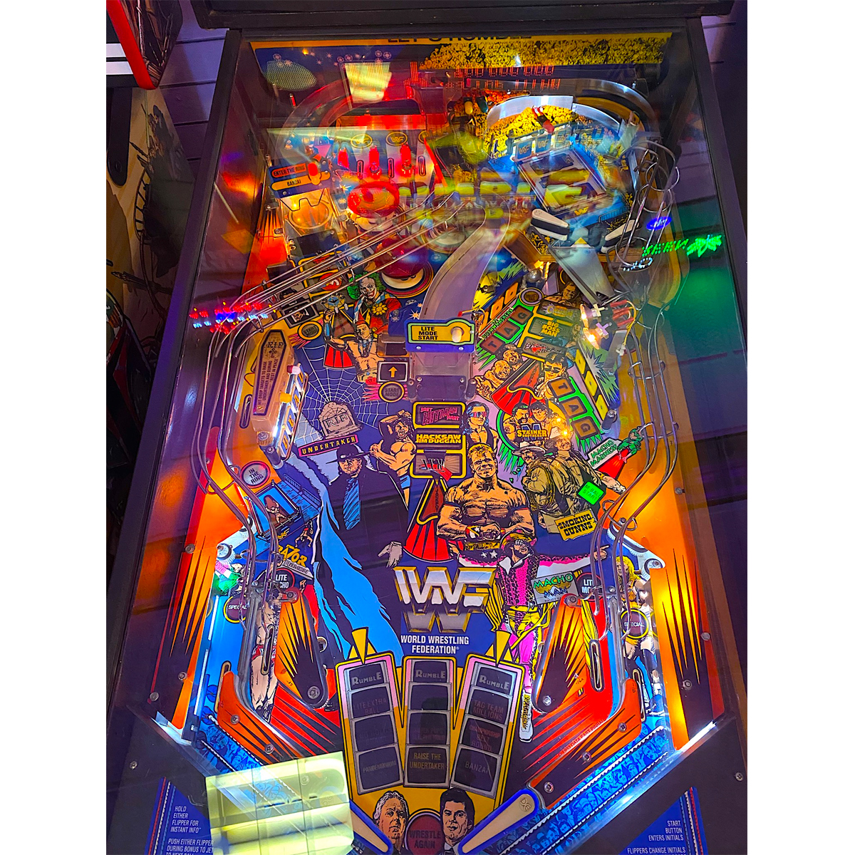 Royal Rumble Pinball Machine - Elite Home Gamerooms | Order Now!