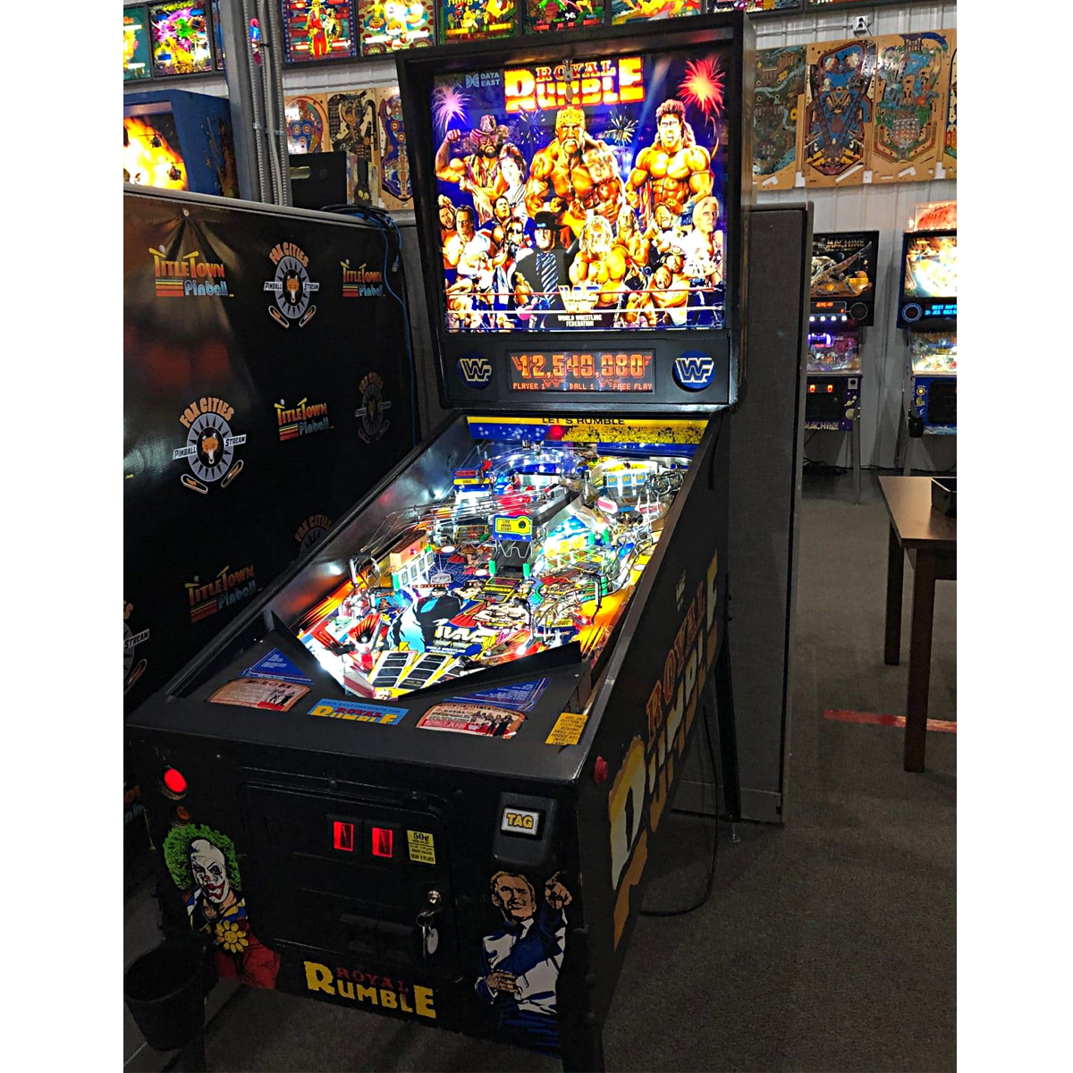 Royal Rumble Pinball Machine - Elite Home Gamerooms | Order Now!