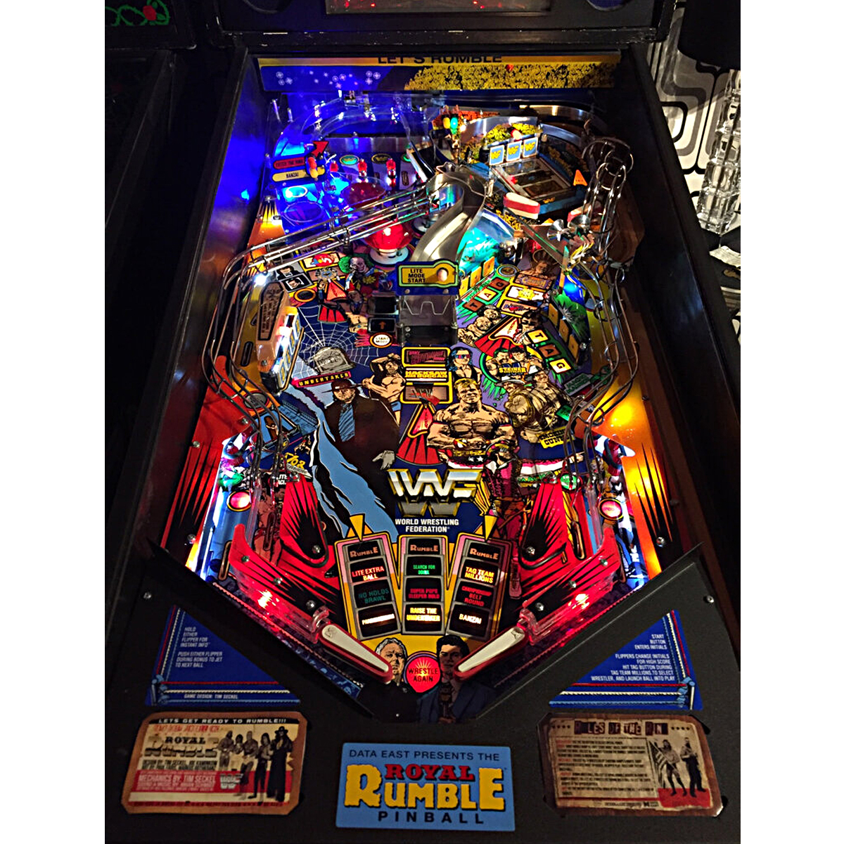 Royal Rumble Pinball Machine - Elite Home Gamerooms | Order Now!