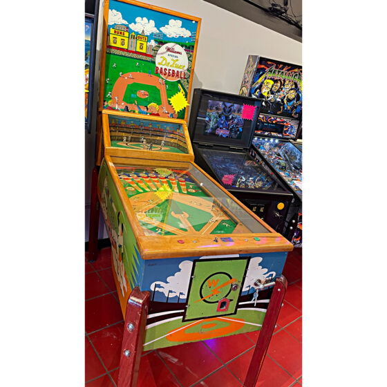 De Luxe Baseball Pinball Machine - Elite Home Gamerooms