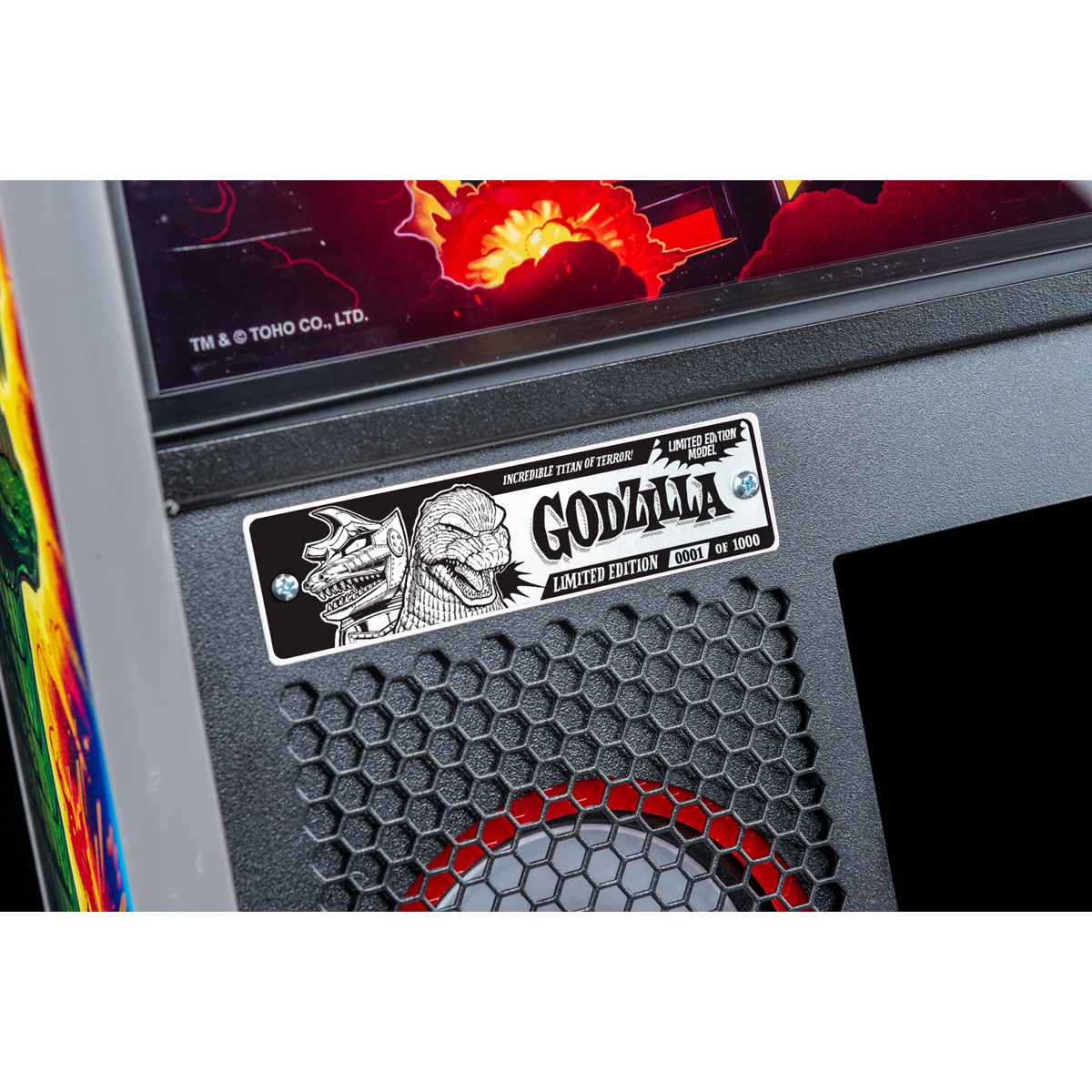 Godzilla Pinball Limited Edition - Elite Home Gamerooms