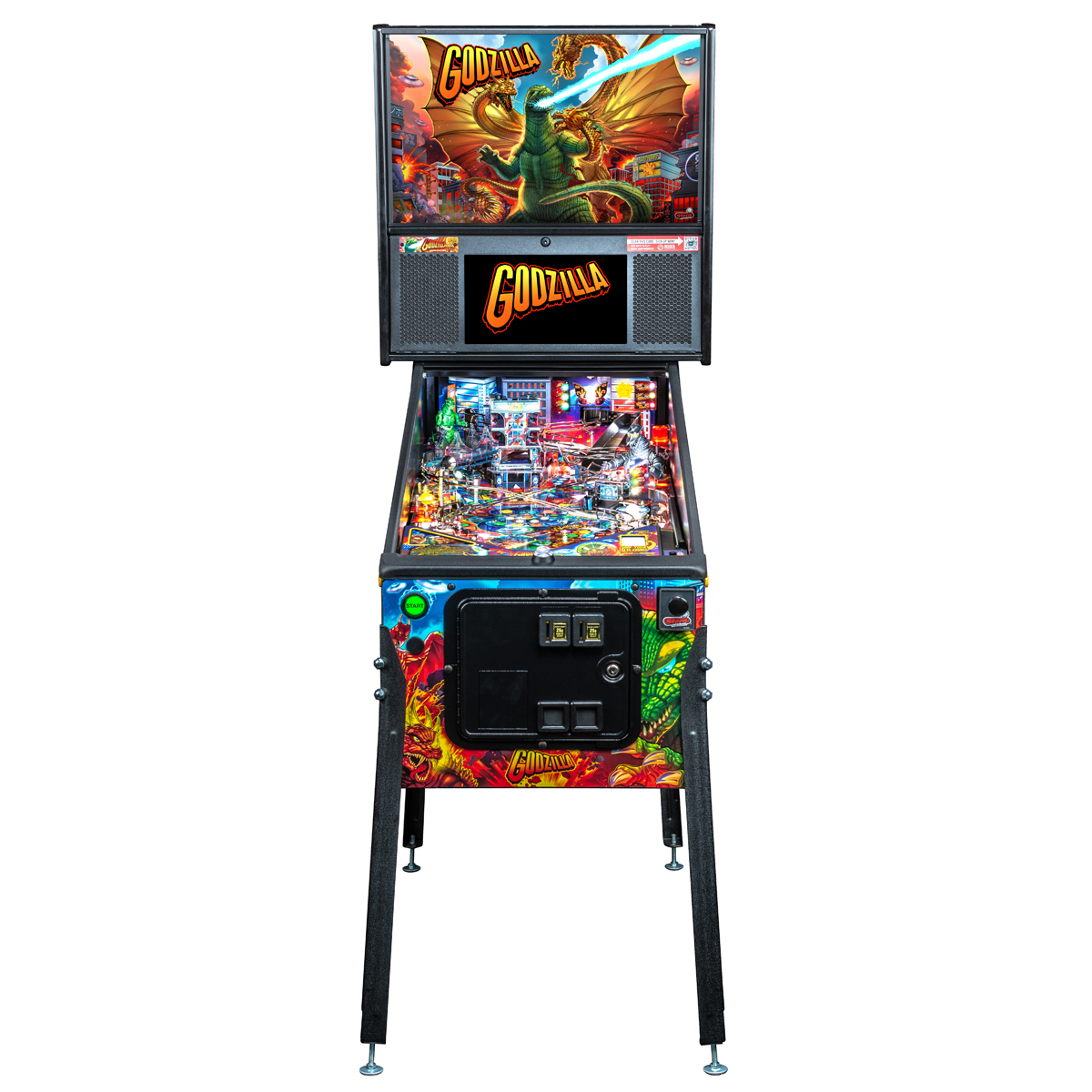 Godzilla Premium Pinball Machine - Elite Home Gamerooms