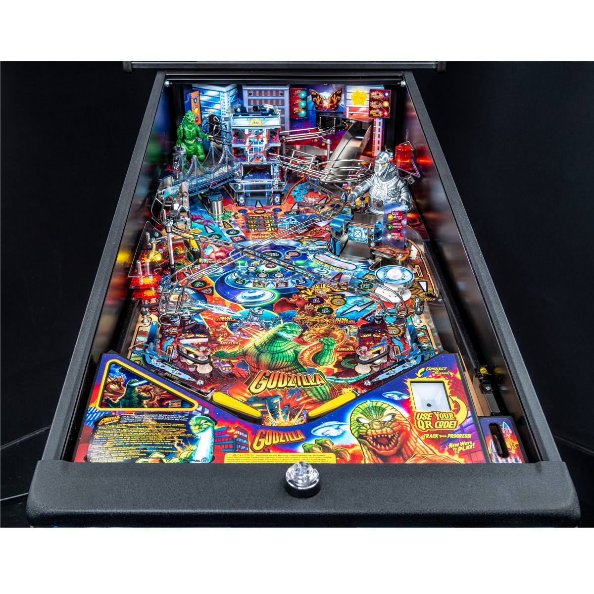 Godzilla Premium Pinball Machine - Elite Home Gamerooms