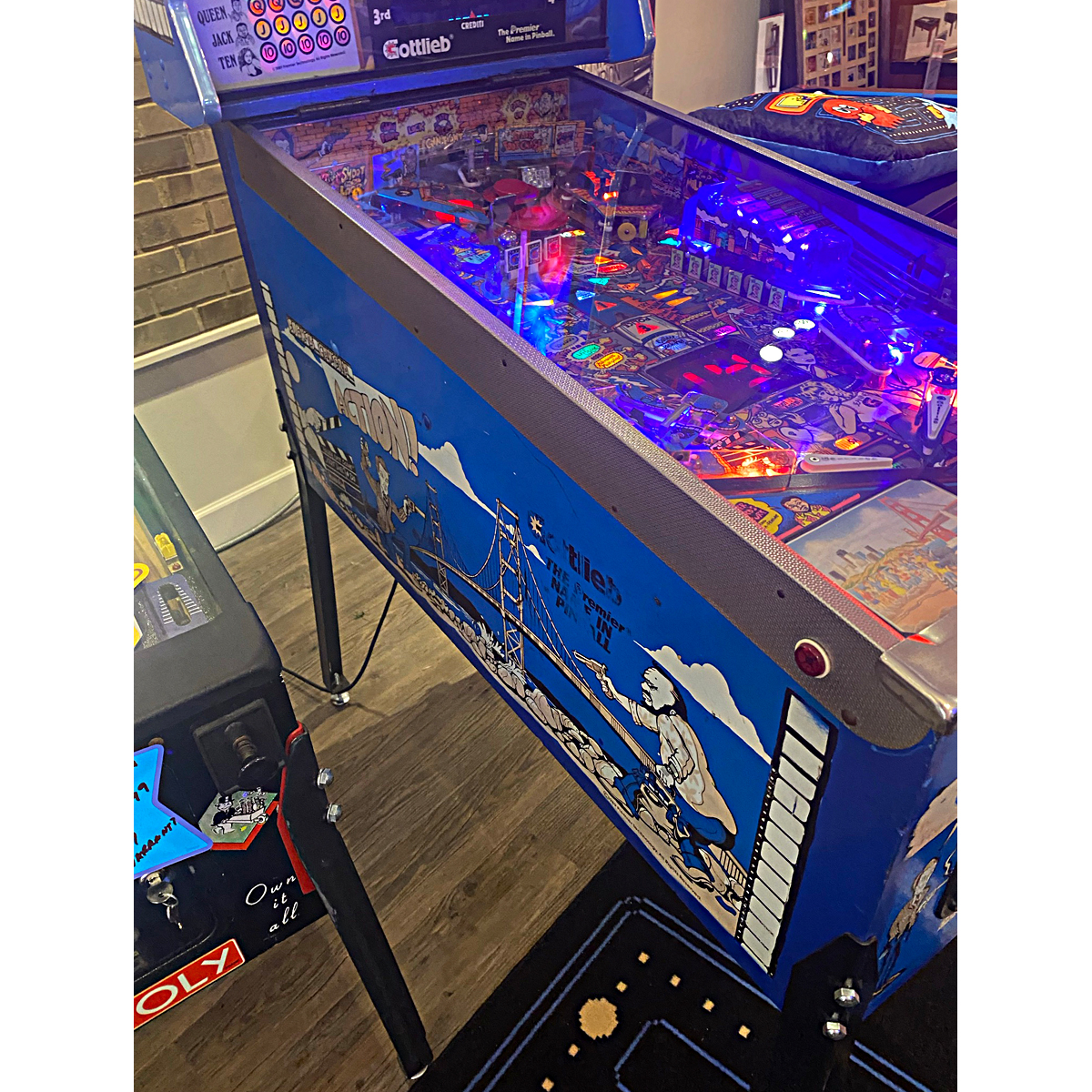 Lights...Camera...Action! Pinball Machine - Elite Home Gamerooms