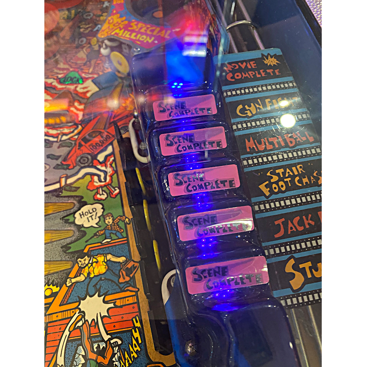 Lights...Camera...Action! Pinball Machine - Elite Home Gamerooms