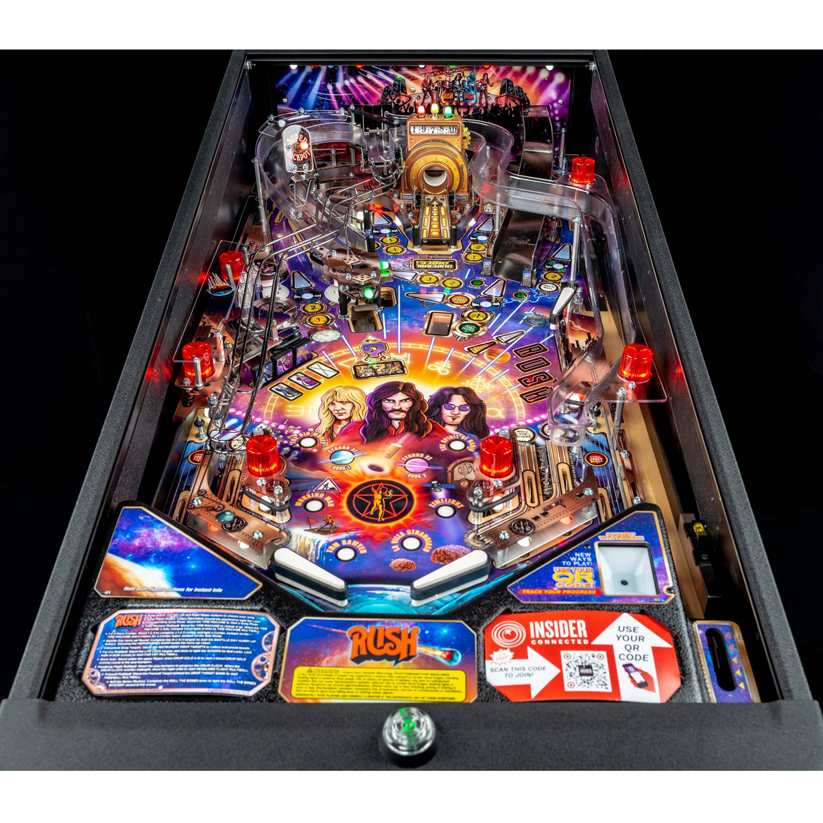 Rush Pro Pinball Machine - Elite Home Gamerooms