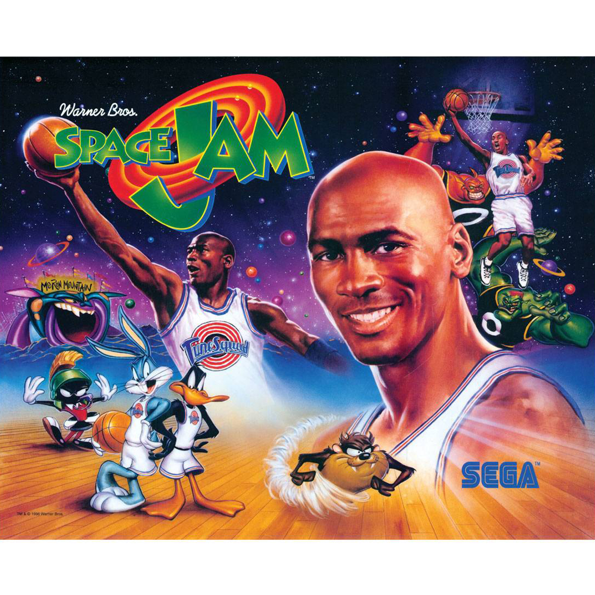Space Jam Pinball Machine - Elite Home Gamerooms