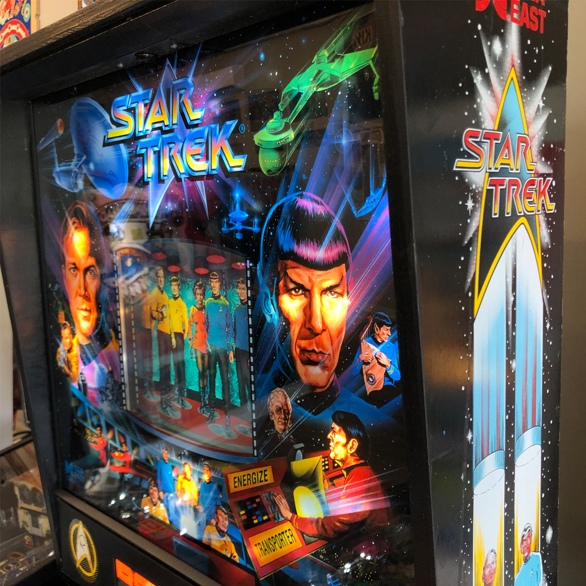 Star Trek Pinball Machine - Data East - Elite Home Gamerooms
