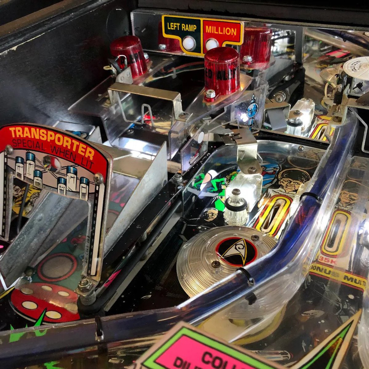Star Trek Pinball Machine - Data East - Elite Home Gamerooms