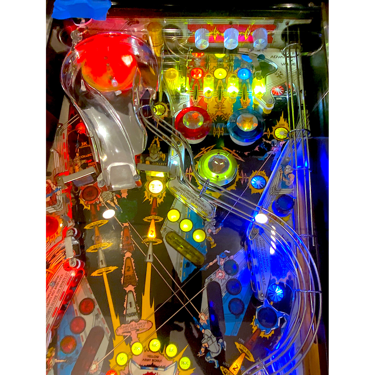 Laser War Pinball Machine - Elite Home Gamerooms
